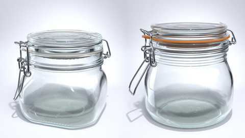 ArtStation - Clamp Jar, Bottle + Animation | Resources