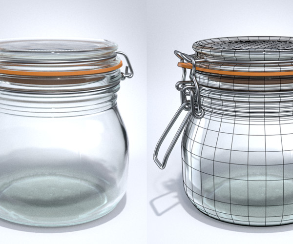 ArtStation - Clamp Jar, Bottle + Animation | Resources