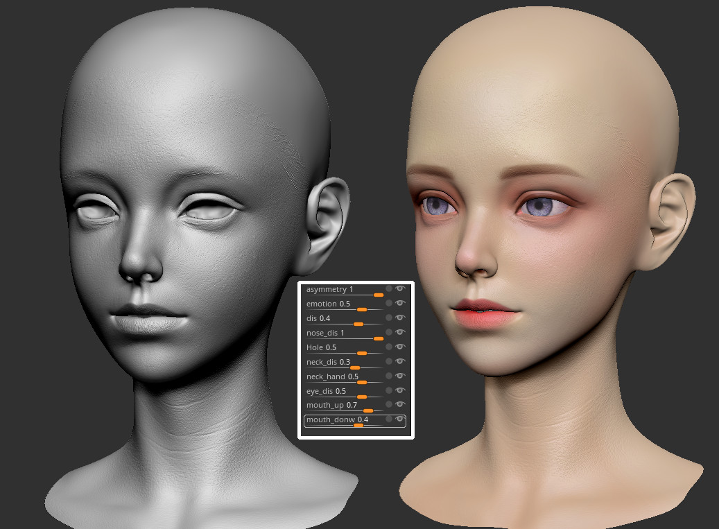 ArtStation - Priest High/Low mesh | Game Assets