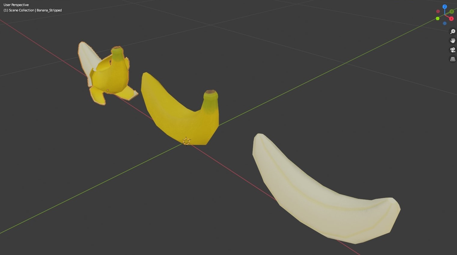 ArtStation - Banana 3D Model | Game Assets