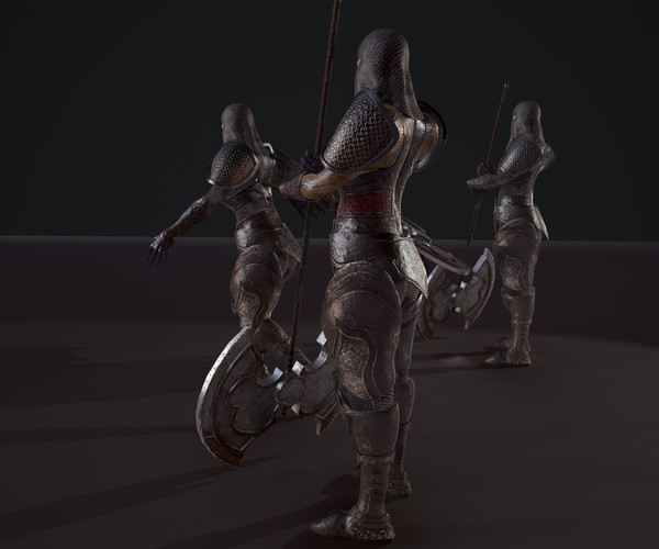 ArtStation - Iron guard | Game Assets