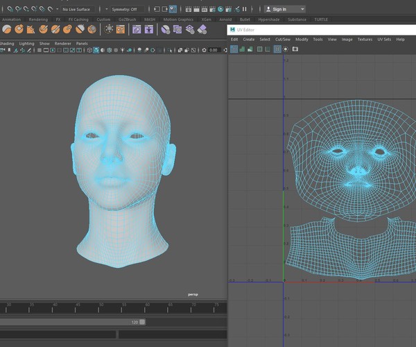 ArtStation - Free Base Mesh From Project With Good Topology And UV udims For Production | Resources