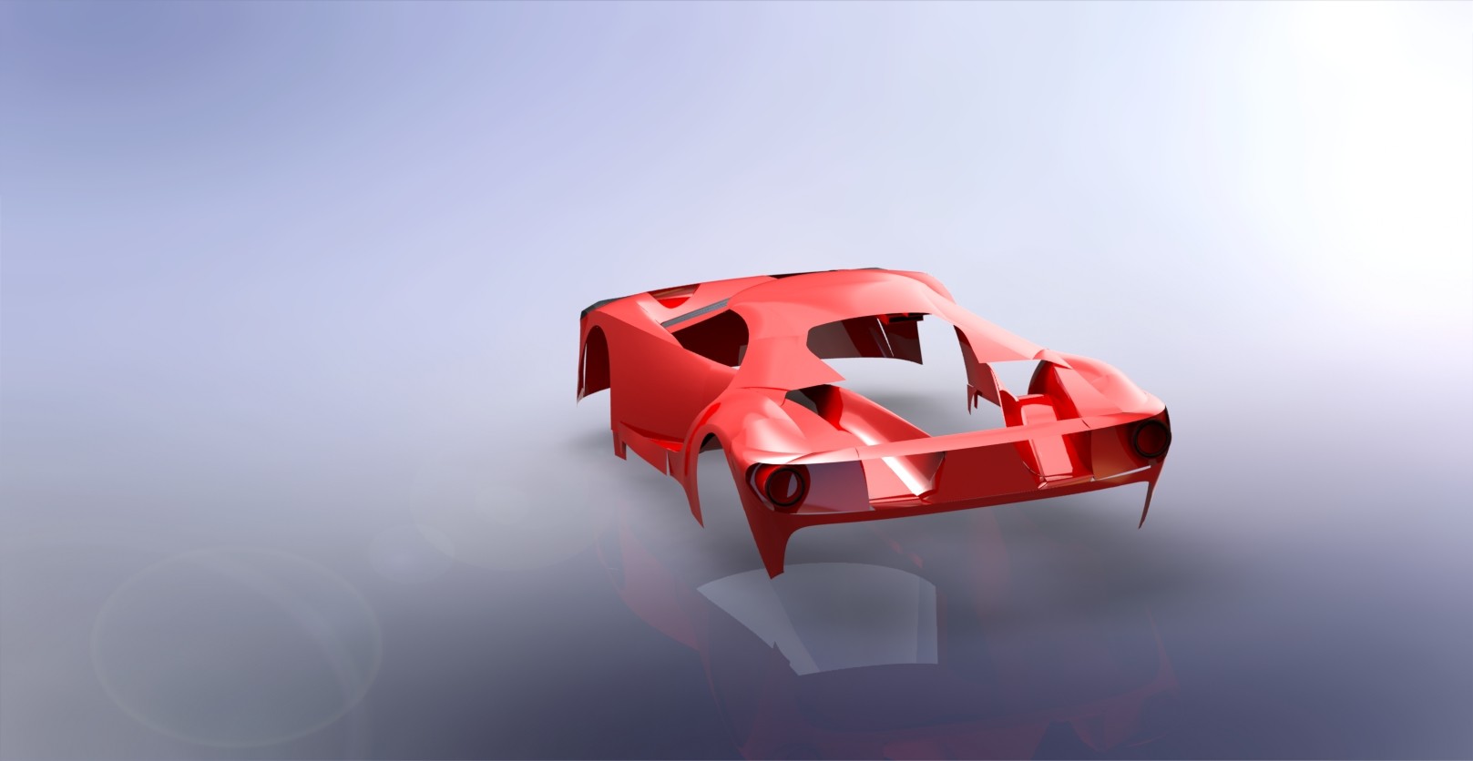 ArtStation - Ford GT chassis | Resources