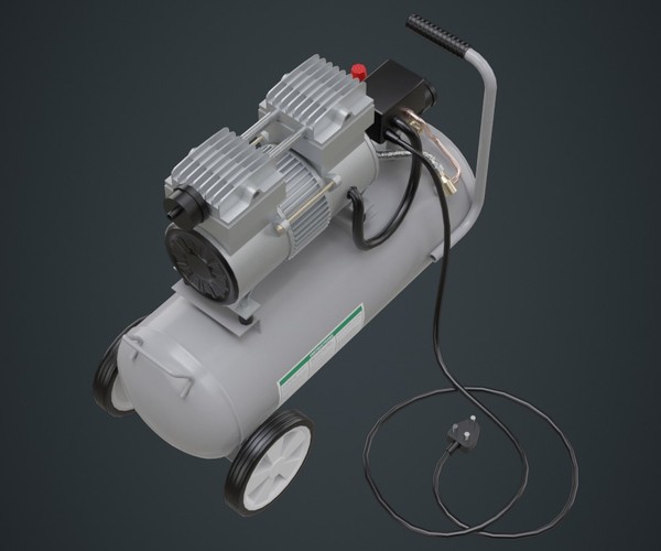 ArtStation - Air Compressor 3A | Game Assets