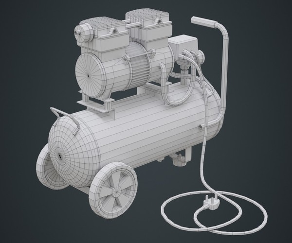 ArtStation - Air Compressor 3A | Game Assets