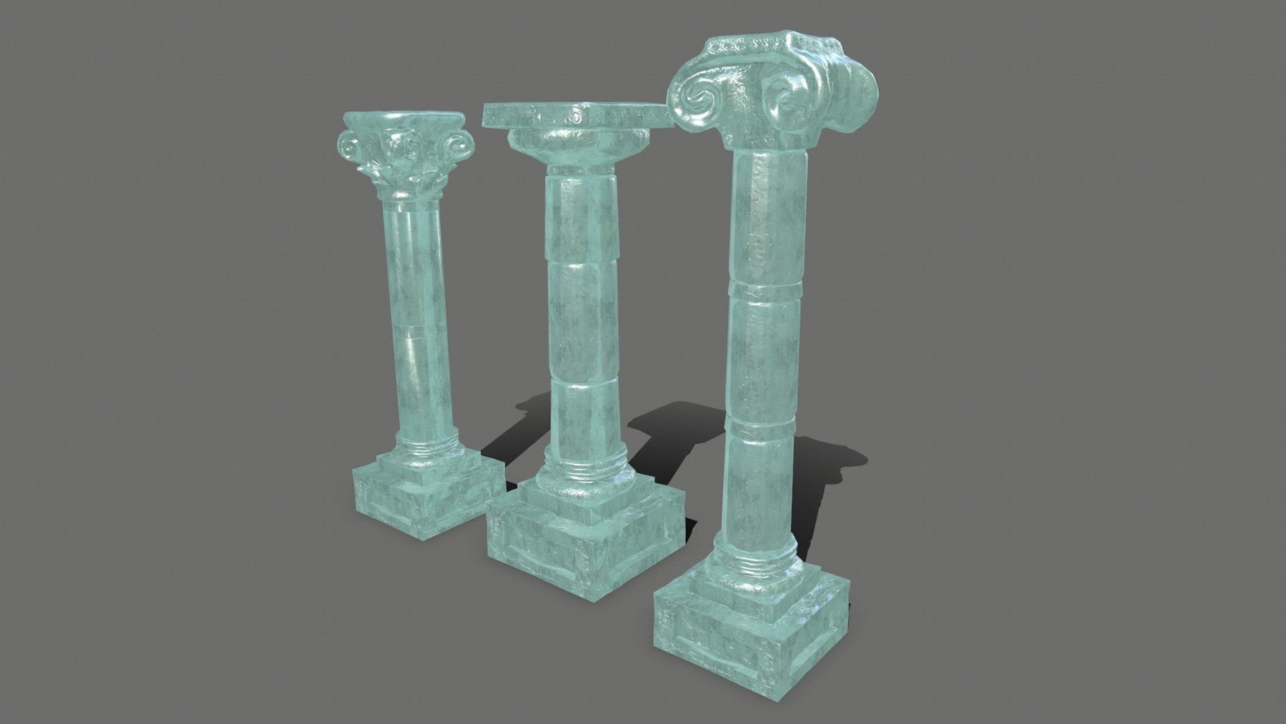 ArtStation - Pillar Set | Game Assets