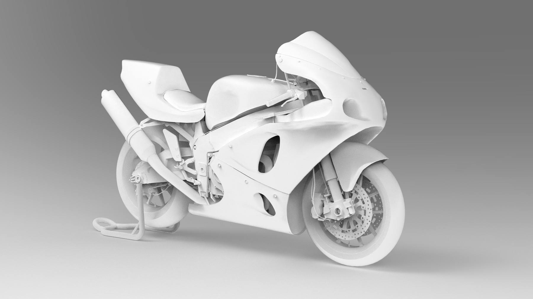 ArtStation - Kawasaki Ninja zx7rr | Resources