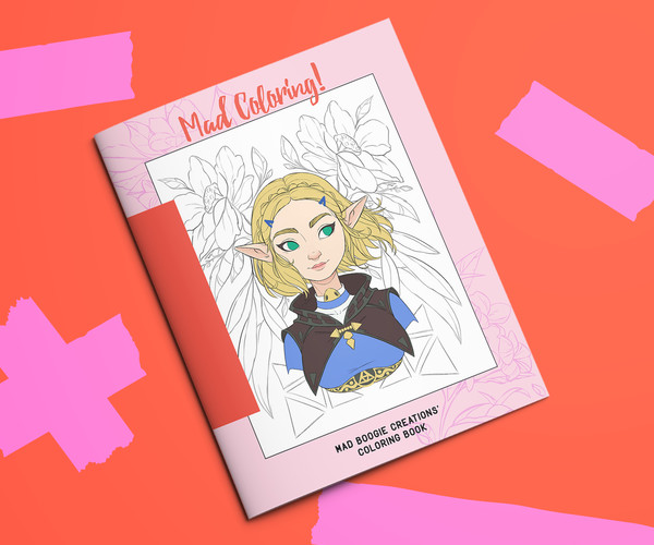 ArtStation - Mad Coloring! Coloring Book [Digital Download] | Books ...