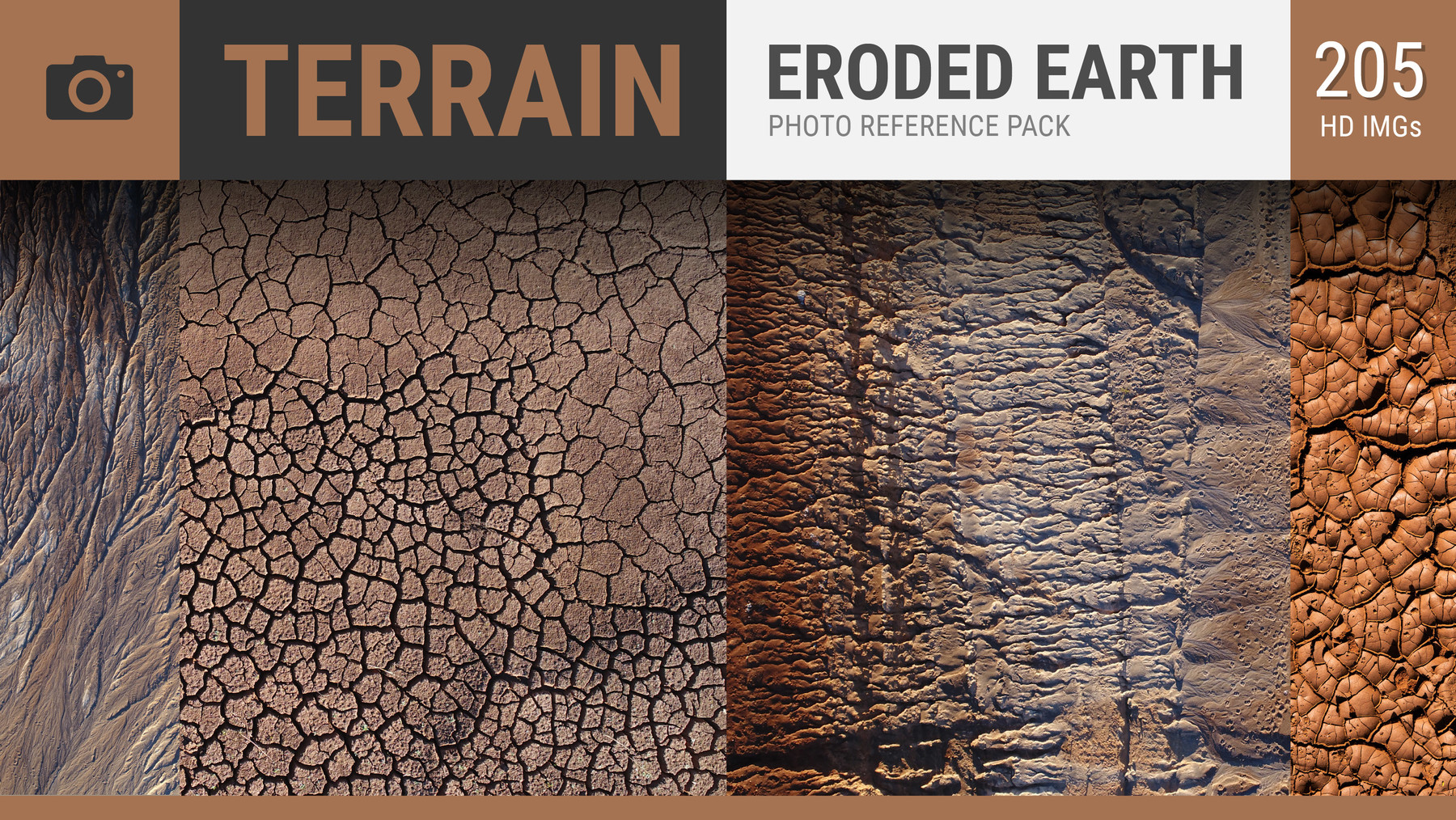 ArtStation - Eroded Earth Photo Reference Pack | Resources