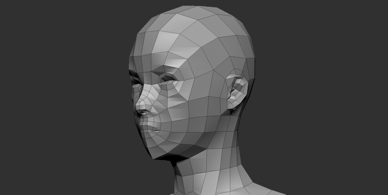 ArtStation - Female Topology for Animation and Base Meshes | Resources
