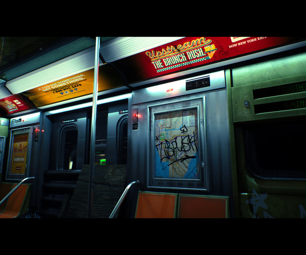 ArtStation - New York Train Asset Pack | Game Assets