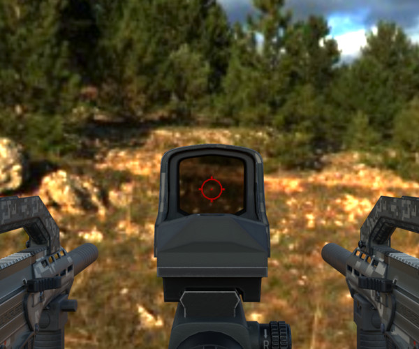 ArtStation - Modular Bullpup Rifle- Standard Variant | Game Assets