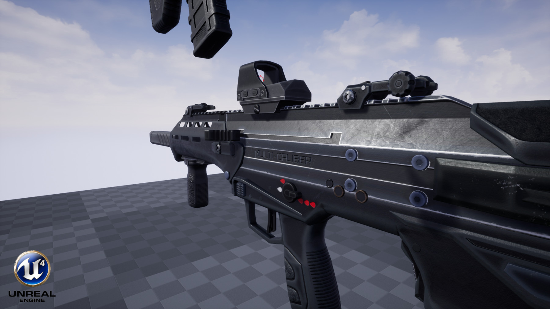 ArtStation - Modular Bullpup Rifle- Standard Variant | Resources