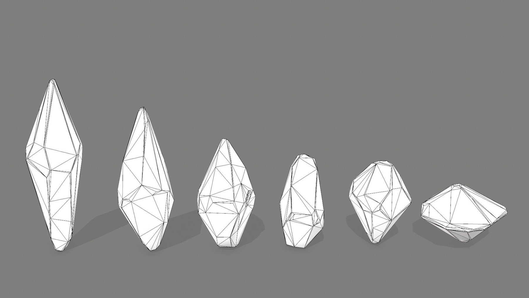 ArtStation - crystal set | Game Assets