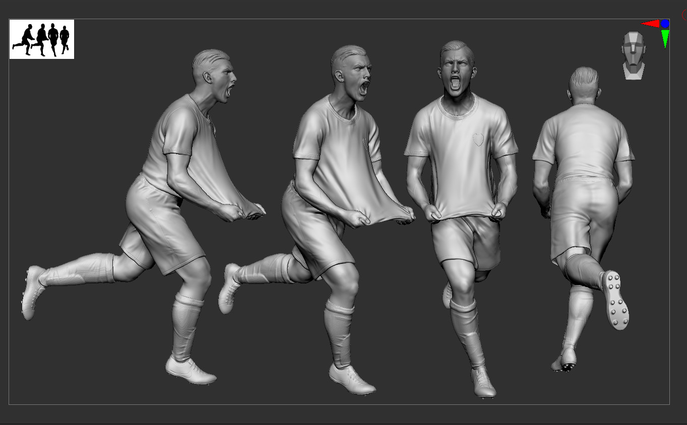 ArtStation - football player | Resources