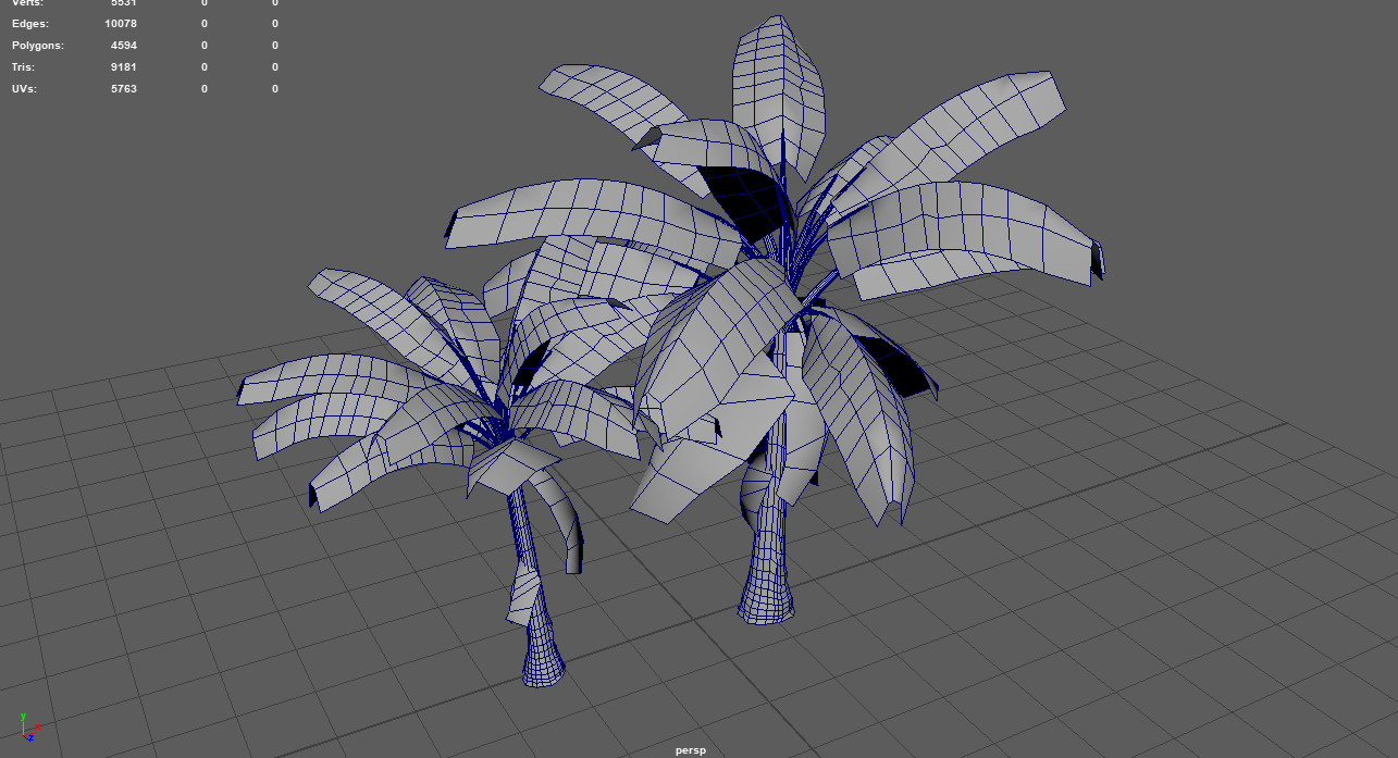 ArtStation - Banana Tree | Game Assets