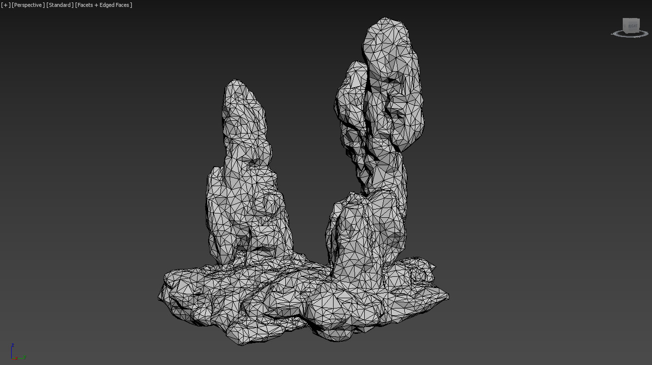 ArtStation - Low poly Fantasy Formation Rock Pack A 200213 | Game Assets
