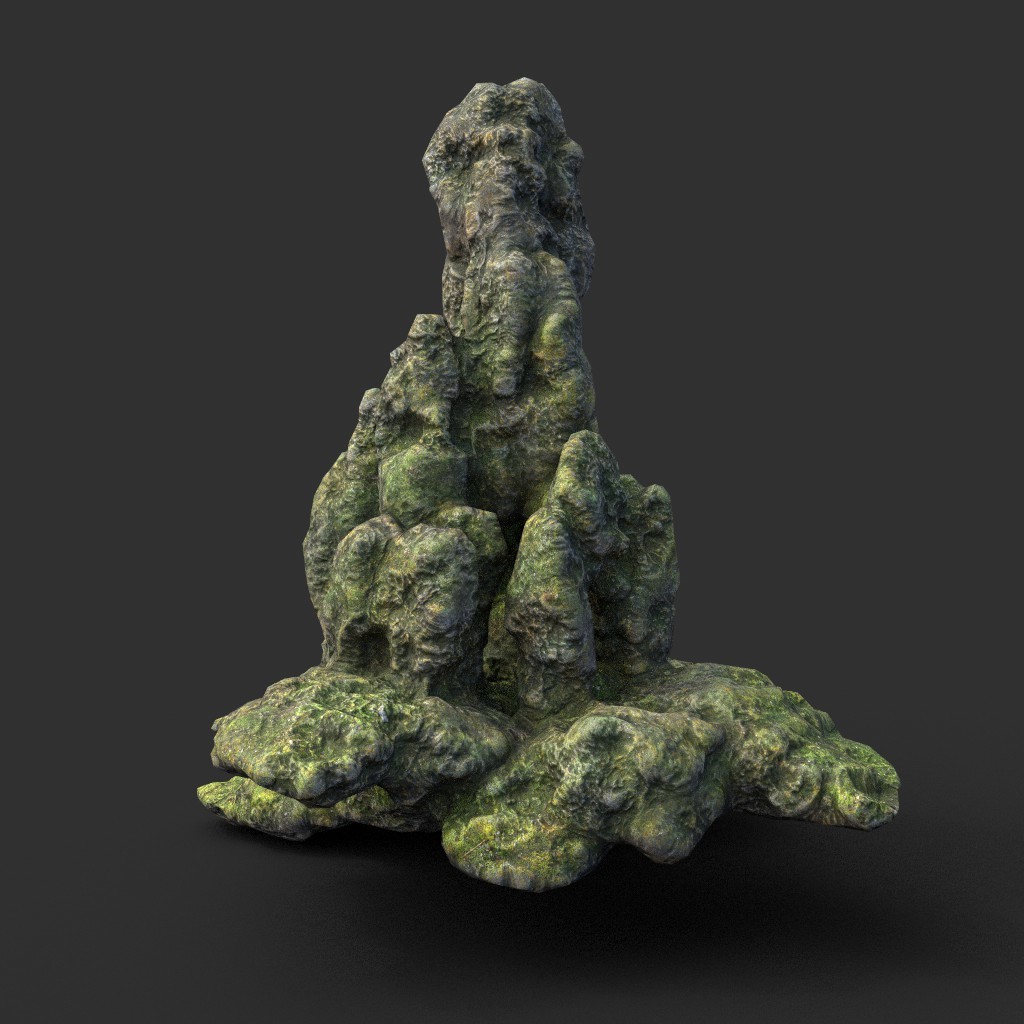 ArtStation - Low poly Fantasy Formation Rock Pack A 200213 | Game Assets