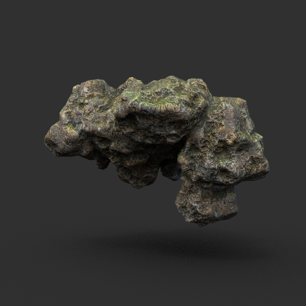 ArtStation - Low poly Fantasy Formation Rock Pack A 200213 | Game Assets