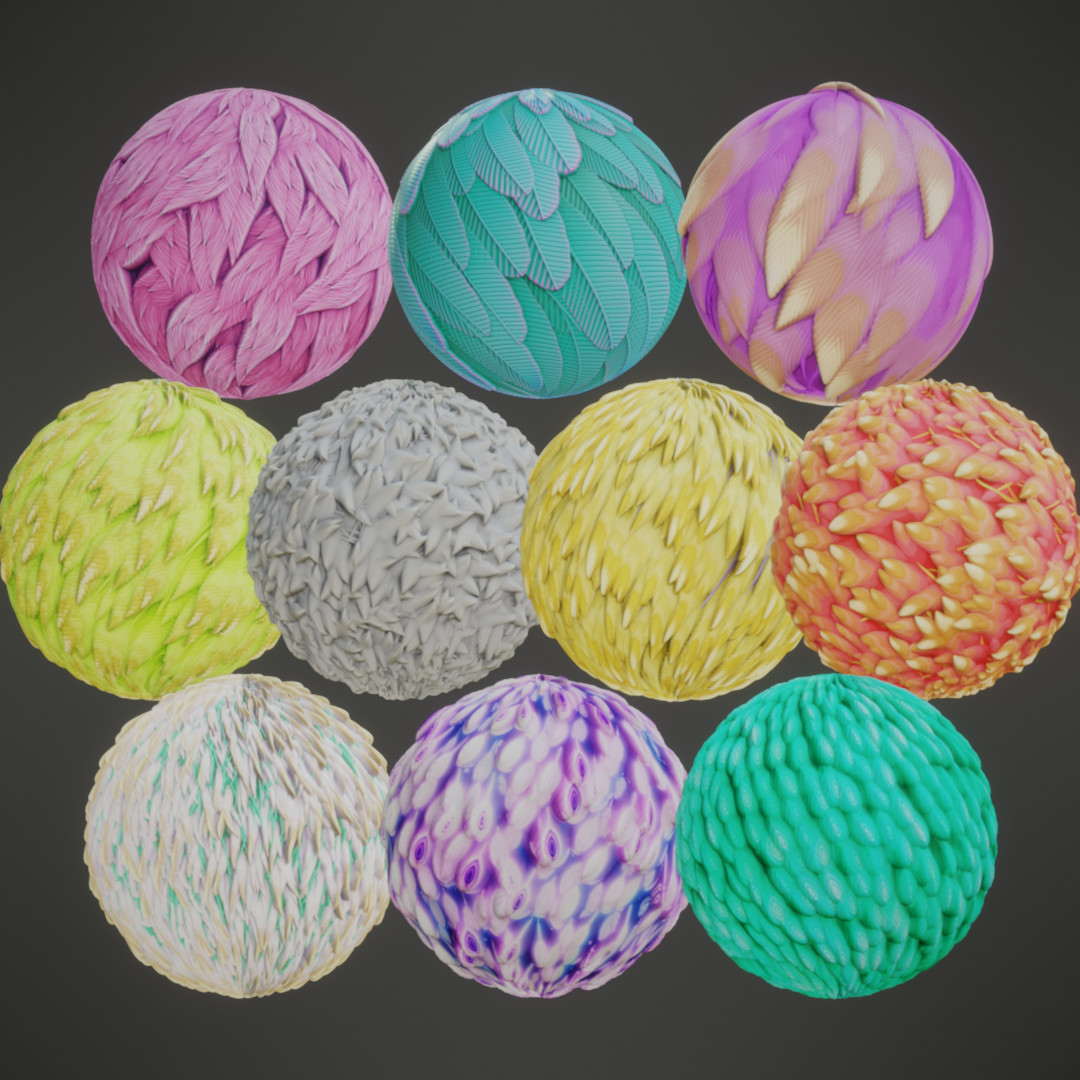 ArtStation - Stylized PBR Textures Bundle | Game Assets