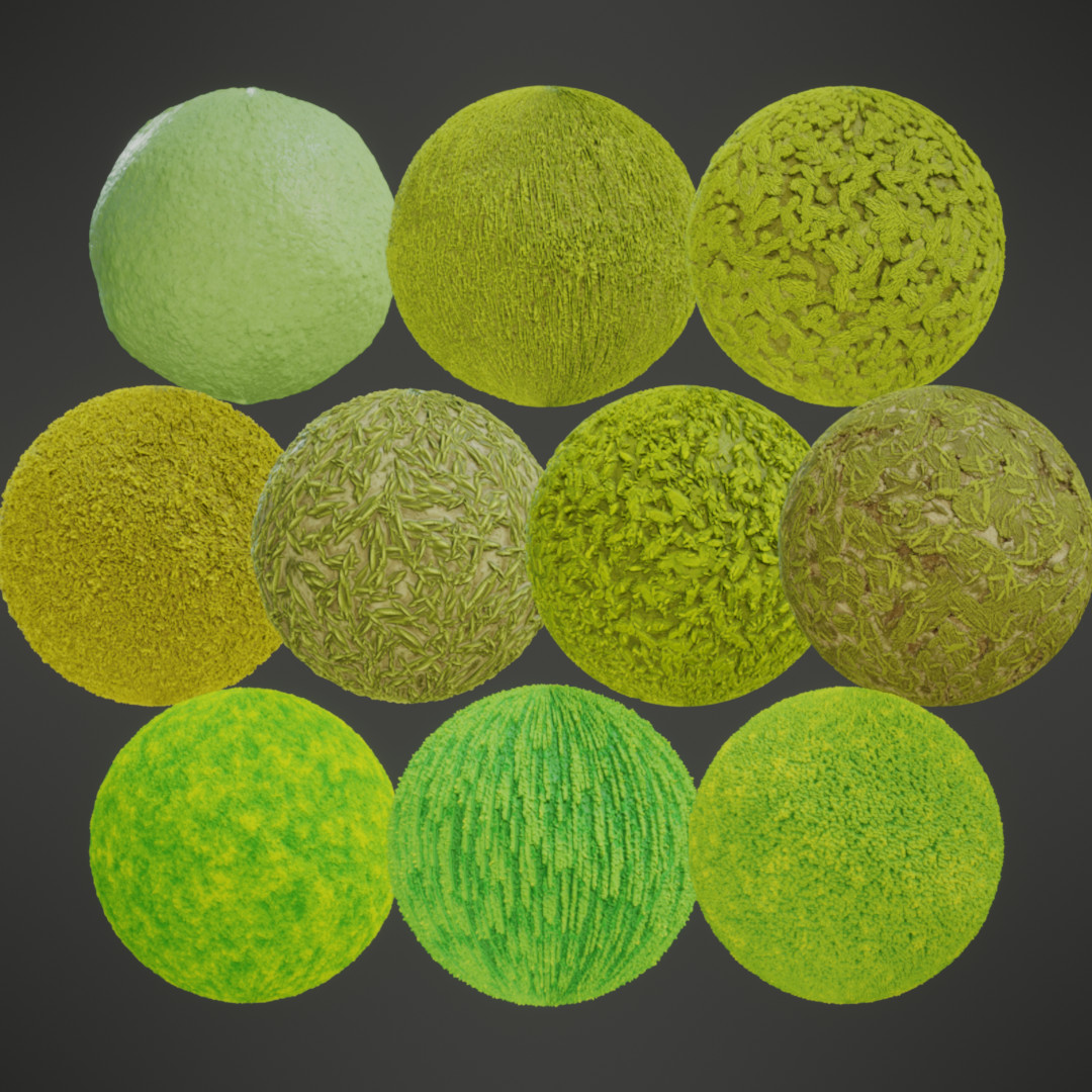 ArtStation - Stylized PBR Textures Bundle | Game Assets