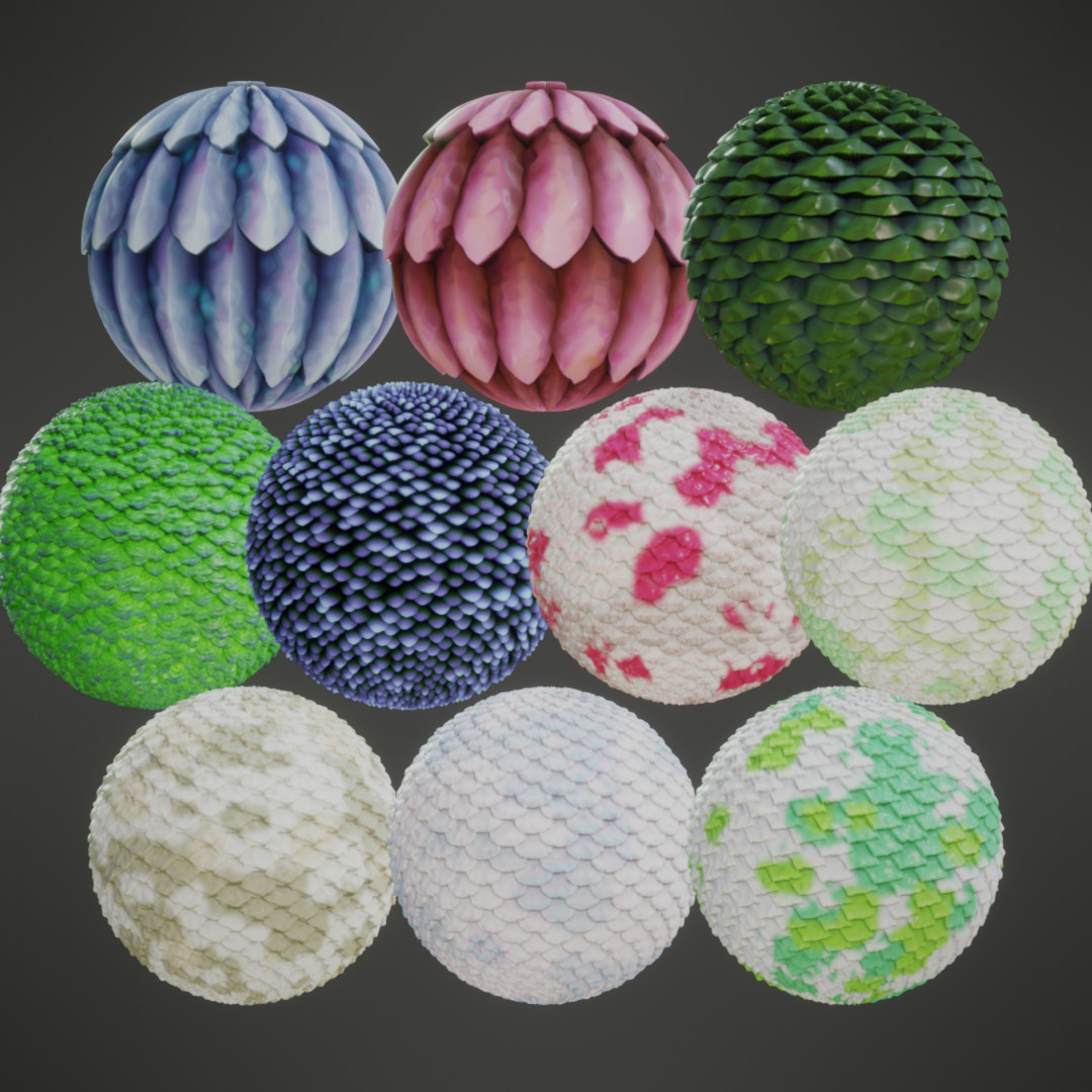 ArtStation - Stylized PBR Textures Bundle | Game Assets