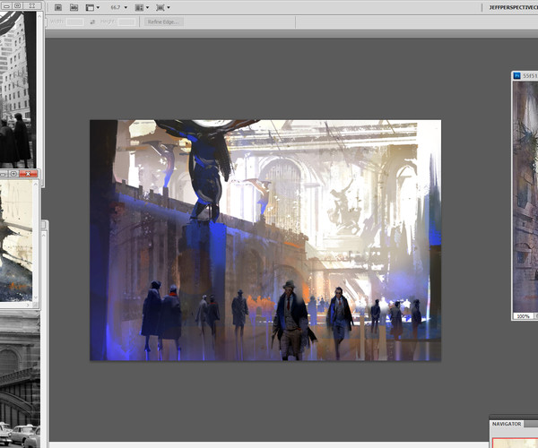 ArtStation - Creating a Dynamic Mood Scene Using Minimal Reference ...