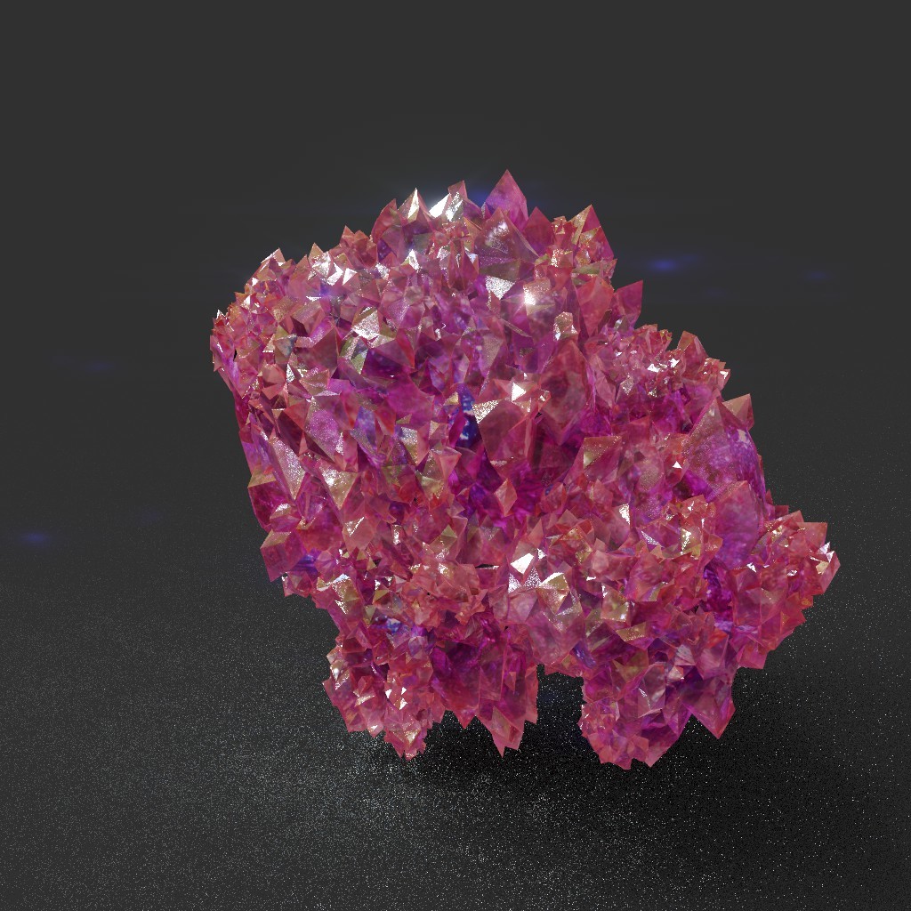 ArtStation - Low Poly Pink Crystal Gemstone Pack 200112 | Game Assets