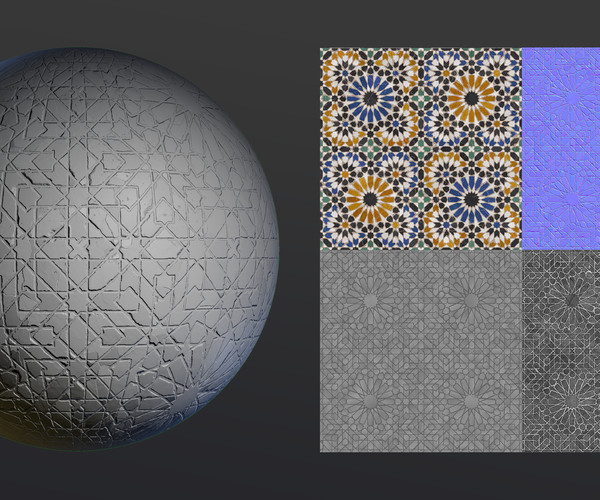 ArtStation - Moroccan Tiles Pack | Resources