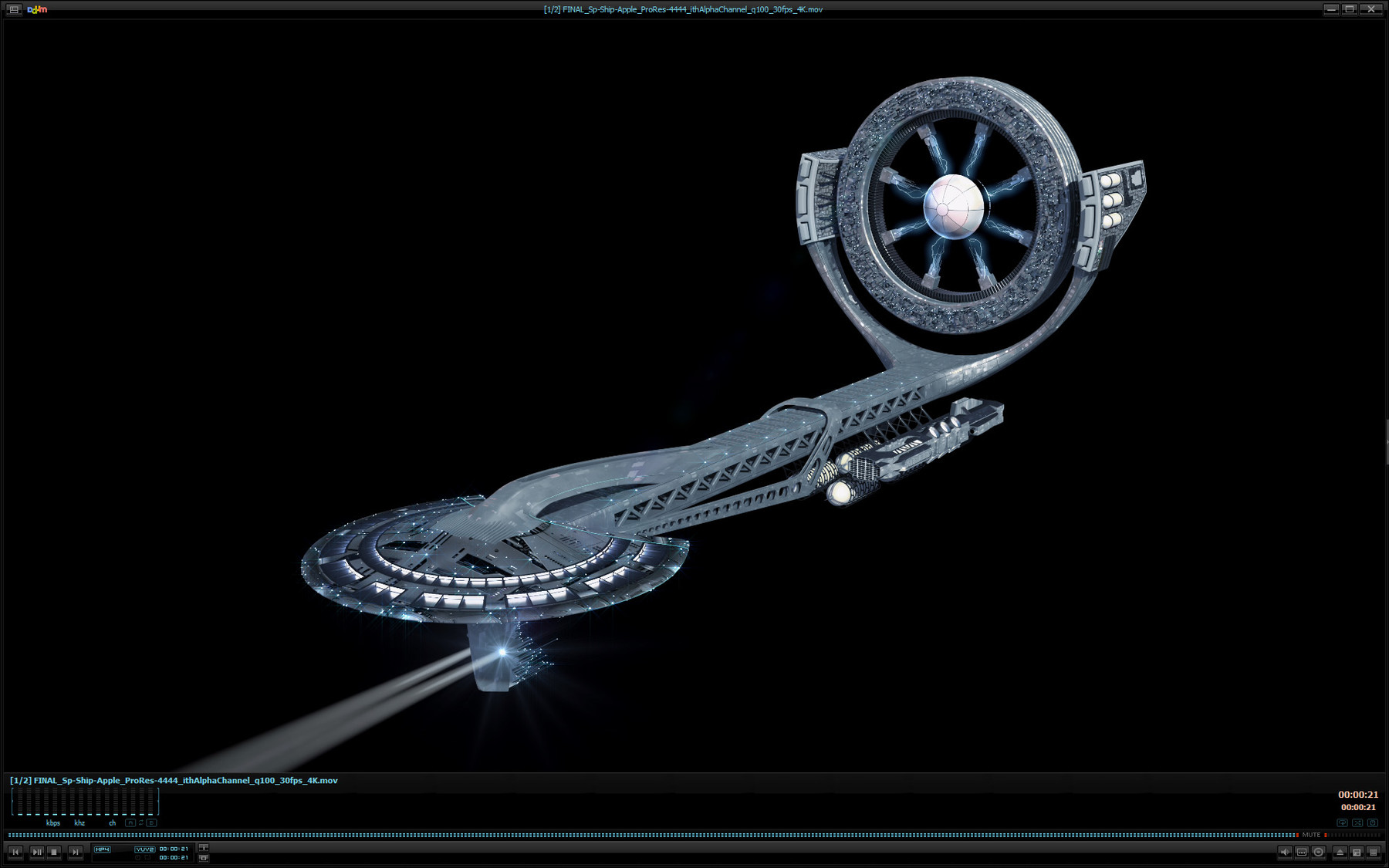 ArtStation - Alien Spaceship (4K, Alpha Channel) | Resources