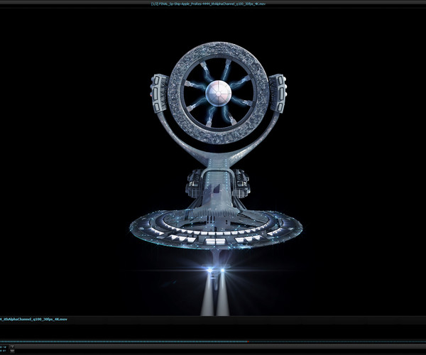 ArtStation - Alien Spaceship (4K, Alpha Channel) | Resources
