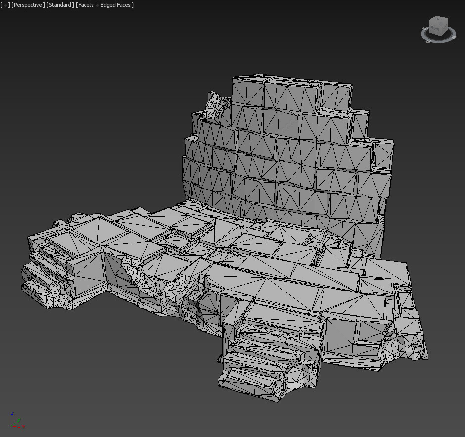 ArtStation - Low poly Ancient Roman Ruin Construction Pack - Sandstone ...
