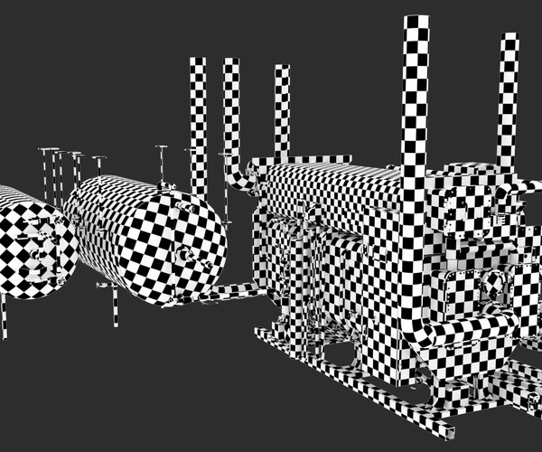 ArtStation - Absorption Chiller & Pressure Tank | Resources