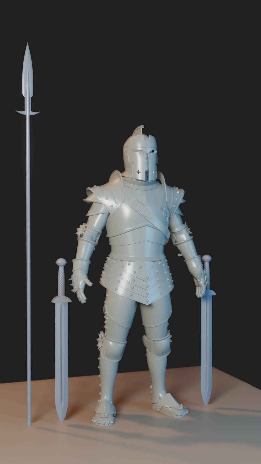 ArtStation - Knight 04 for 3D printing | Resources