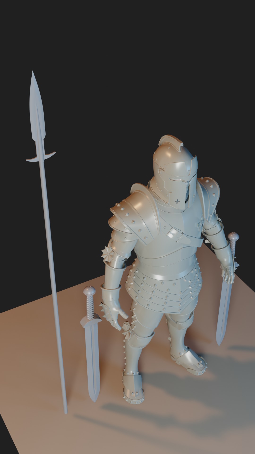 ArtStation - Knight 04 for 3D printing | Resources