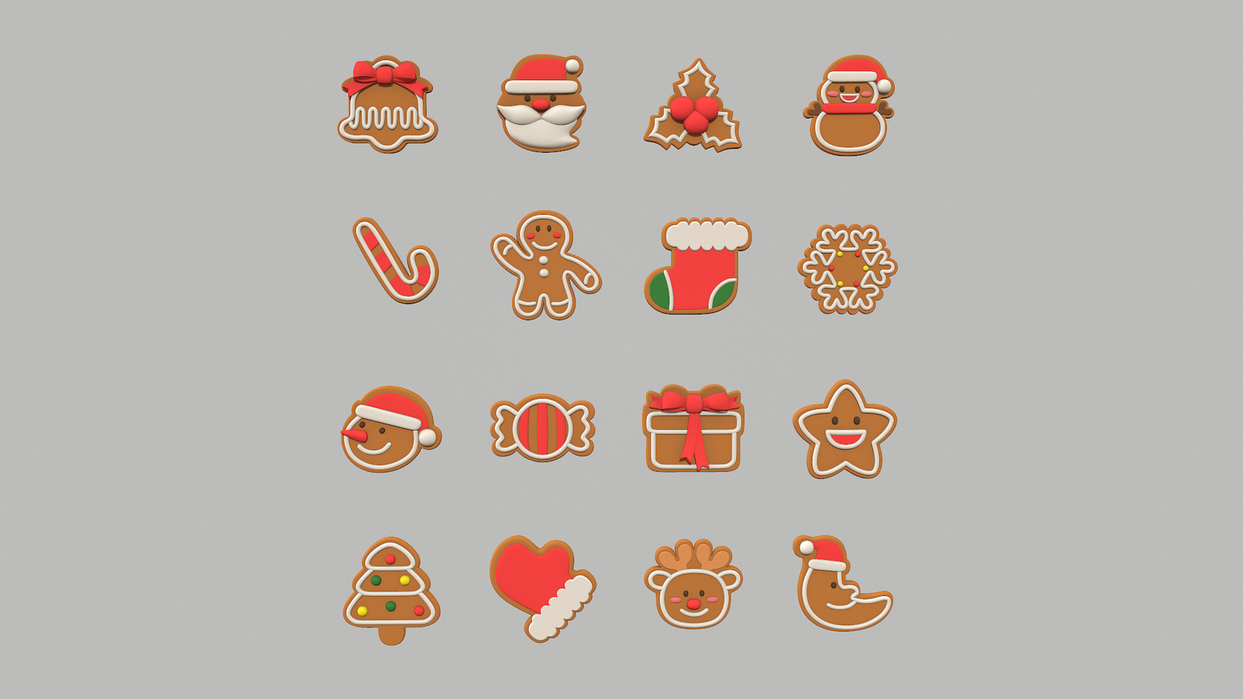 ArtStation - Christmas Icon Pack | Resources