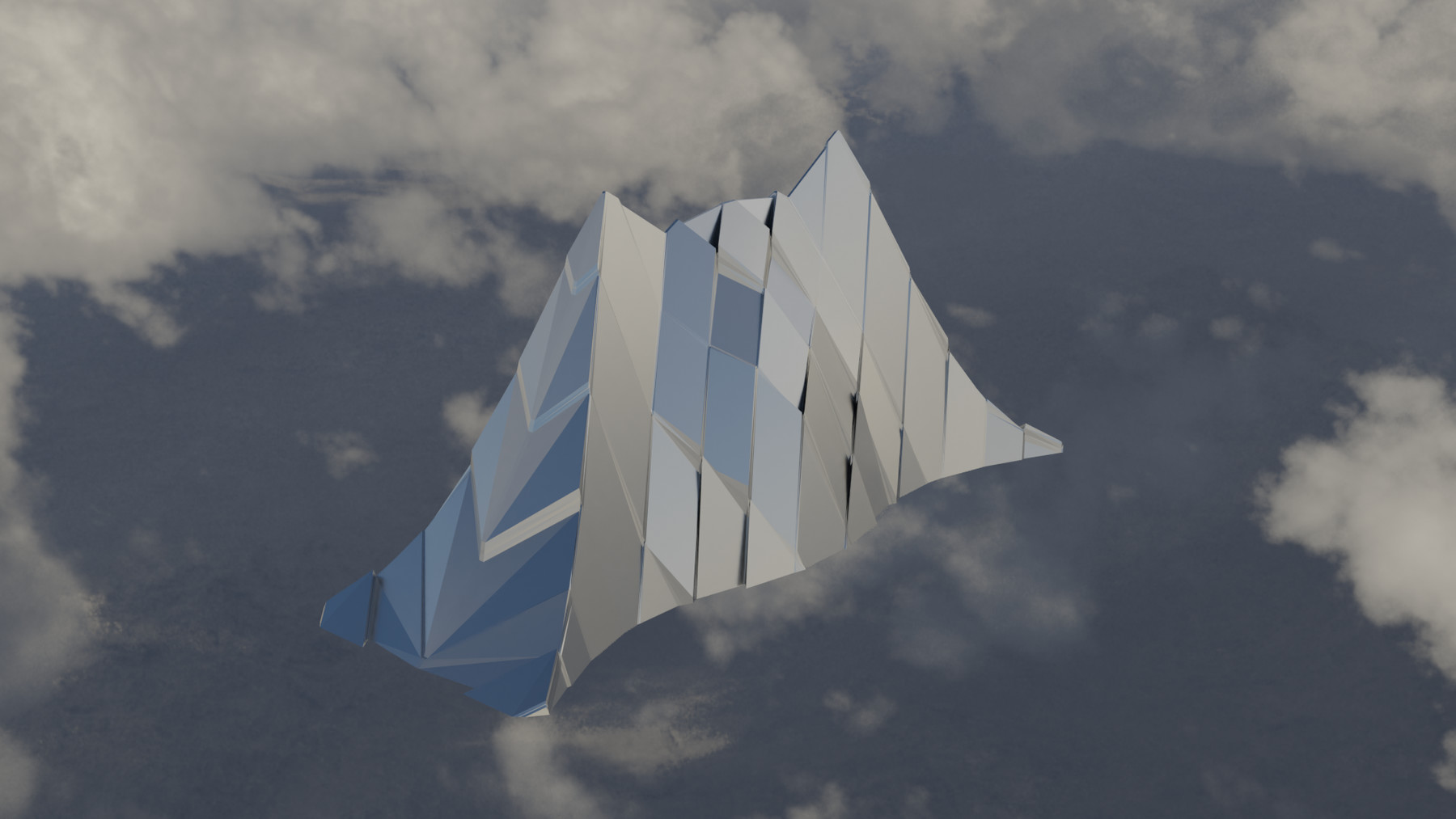 ArtStation - Silver Peak Structure Wall | Game Assets