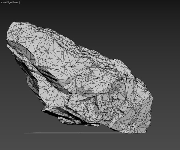 ArtStation - Sharp Rock Formation Pack A 191226 - Black | Game Assets