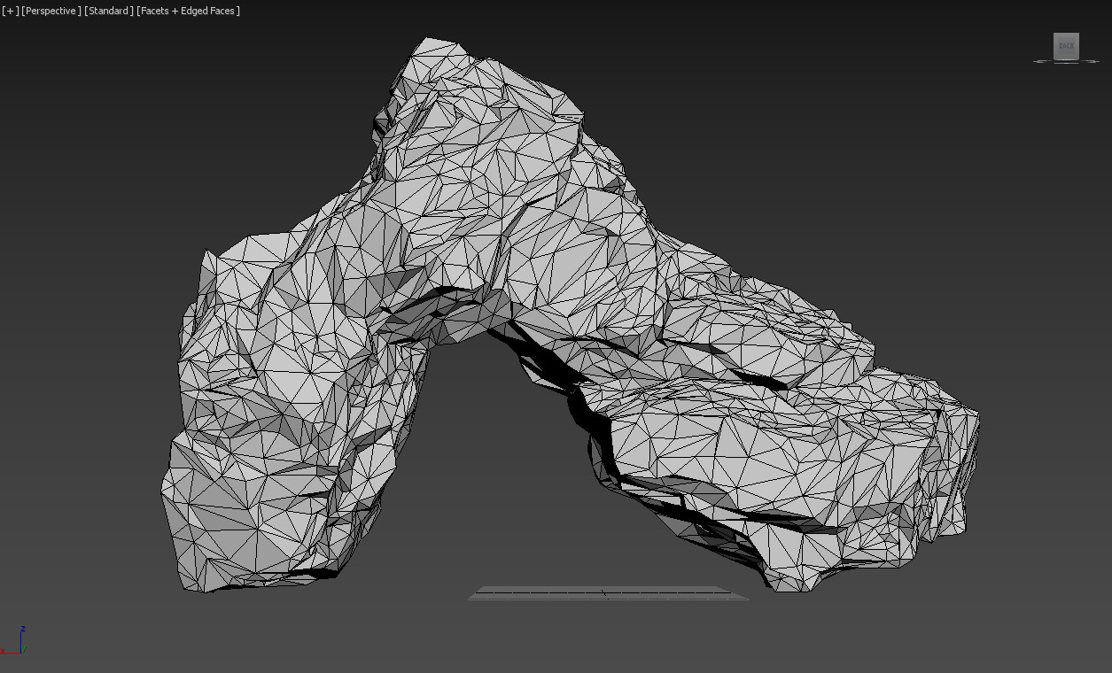ArtStation - Sharp Rock Formation Pack A 191226 - Black | Game Assets