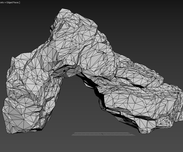 ArtStation - Sharp Rock Formation Pack A 191226 - Black | Game Assets