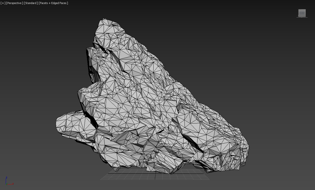 ArtStation - Sharp Rock Formation Pack A 191226 - Black | Game Assets
