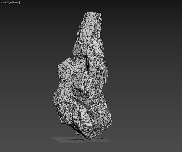 ArtStation - Sharp Rock Formation Pack A 191226 - Black | Game Assets