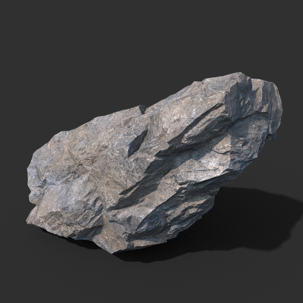ArtStation - Gray Rock Formation Pack B 191227 - Gray | Resources