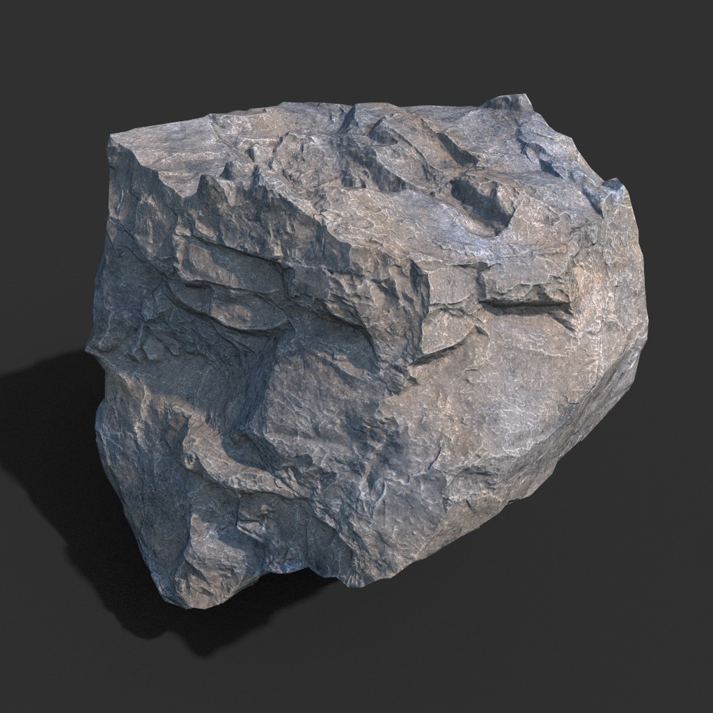 ArtStation - Gray Rock Formation Pack B 191227 - Gray | Resources