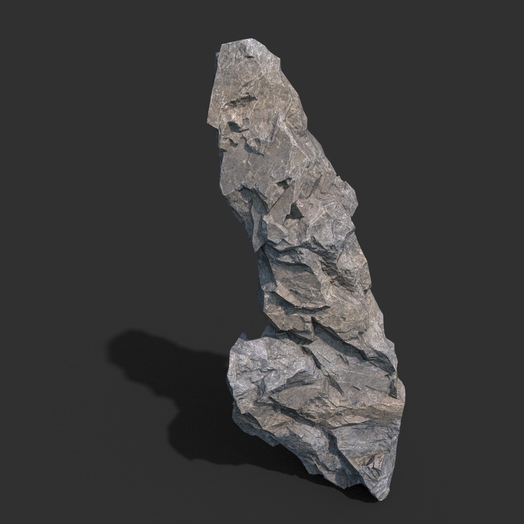 ArtStation - Gray Rock Formation Pack B 191227 - Gray | Resources