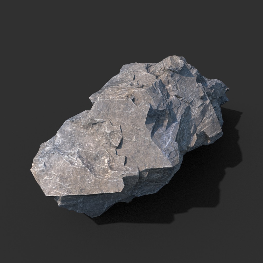 ArtStation - Gray Rock Formation Pack B 191227 - Gray | Resources
