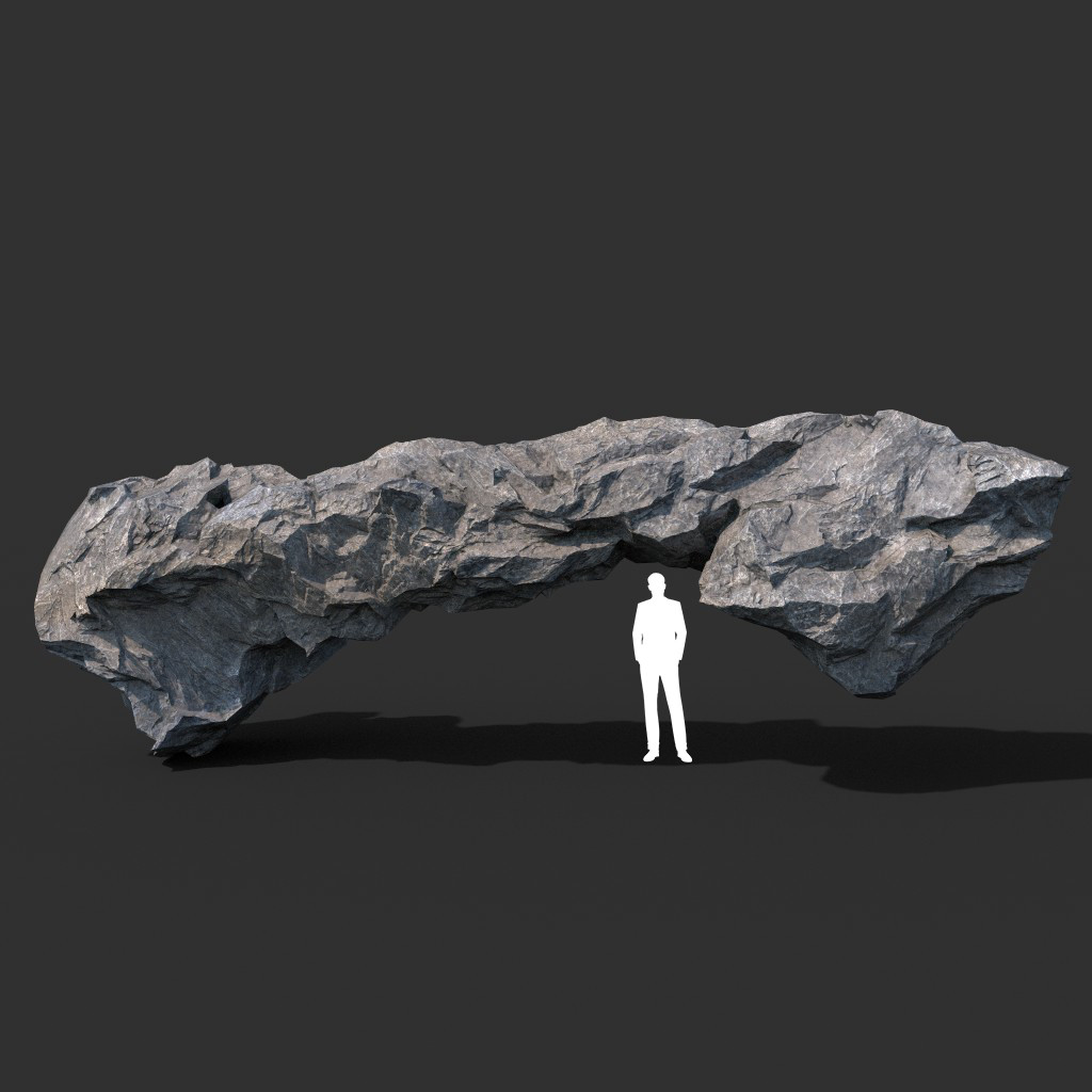ArtStation - Gray Rock Formation Pack B 191227 - Gray | Resources