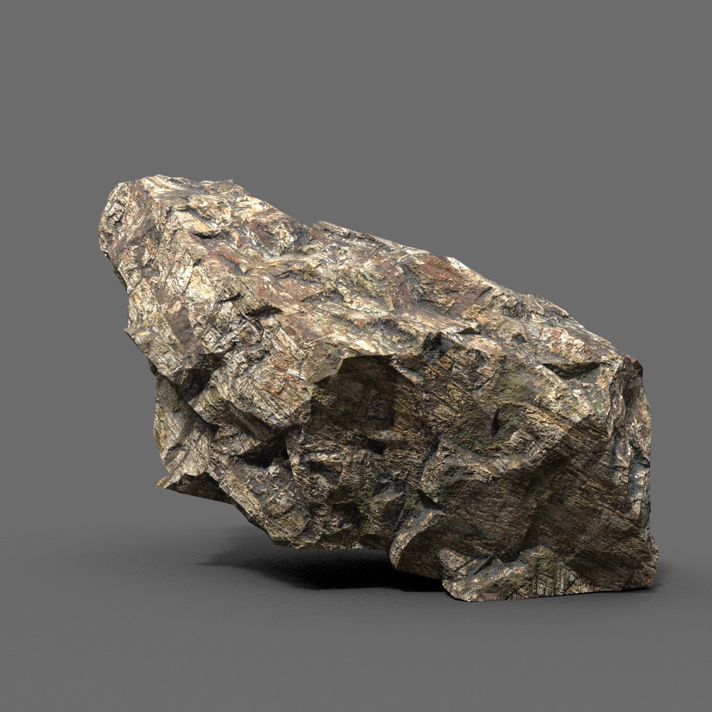 ArtStation - Sharp Rock Formation Pack C 191226 - Brown | Game Assets