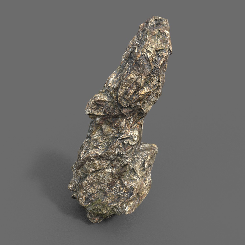 ArtStation - Sharp Rock Formation Pack C 191226 - Brown | Game Assets