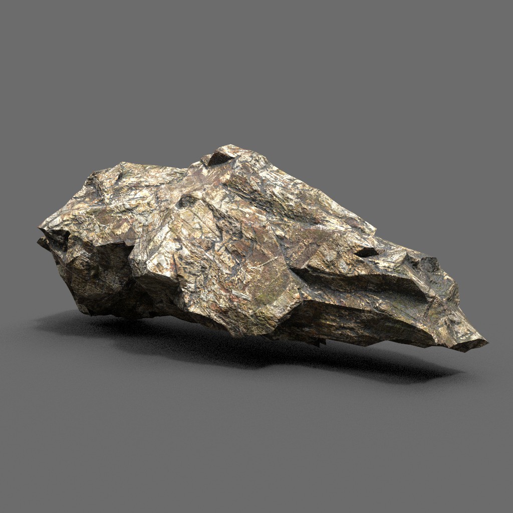 ArtStation - Sharp Rock Formation Pack C 191226 - Brown | Game Assets